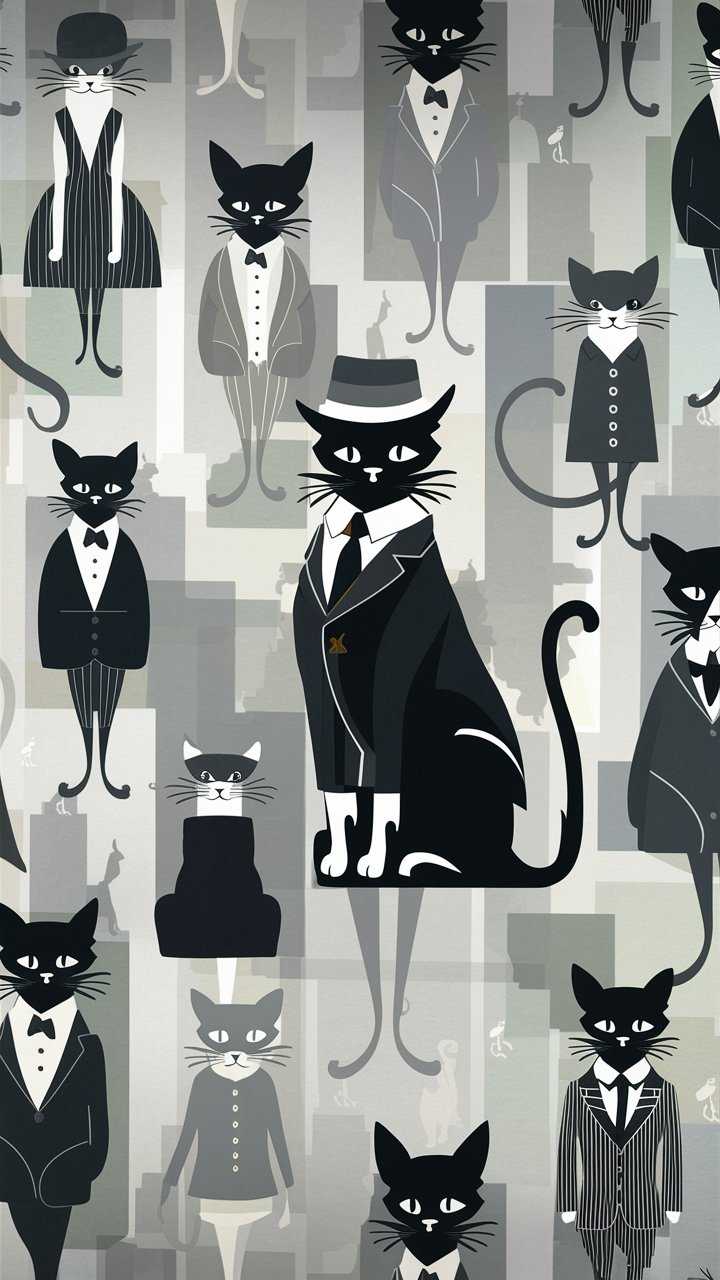 10 Chic Cat Wallpaper Ideas to Revamp Your Space