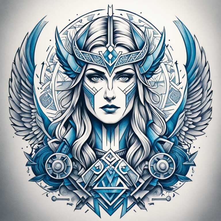 Viking Valkyrie Tattoo Design Inspirations