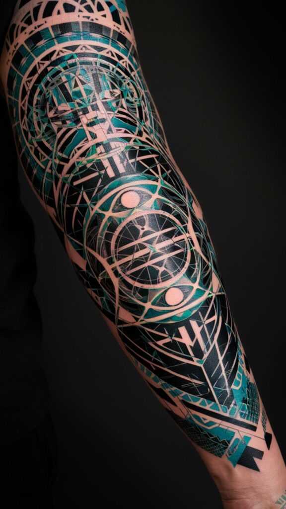Geometric Tattoo Design: Artistry Meets Symmetry