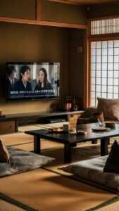 Japanese Living Room TV: Style Your Space with Flair