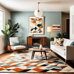Mid Century Modern Rugs: Stylish Retro Floor Decor
